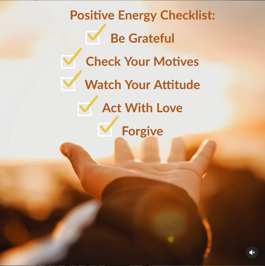 Energy Checklist - Mind Your Matters